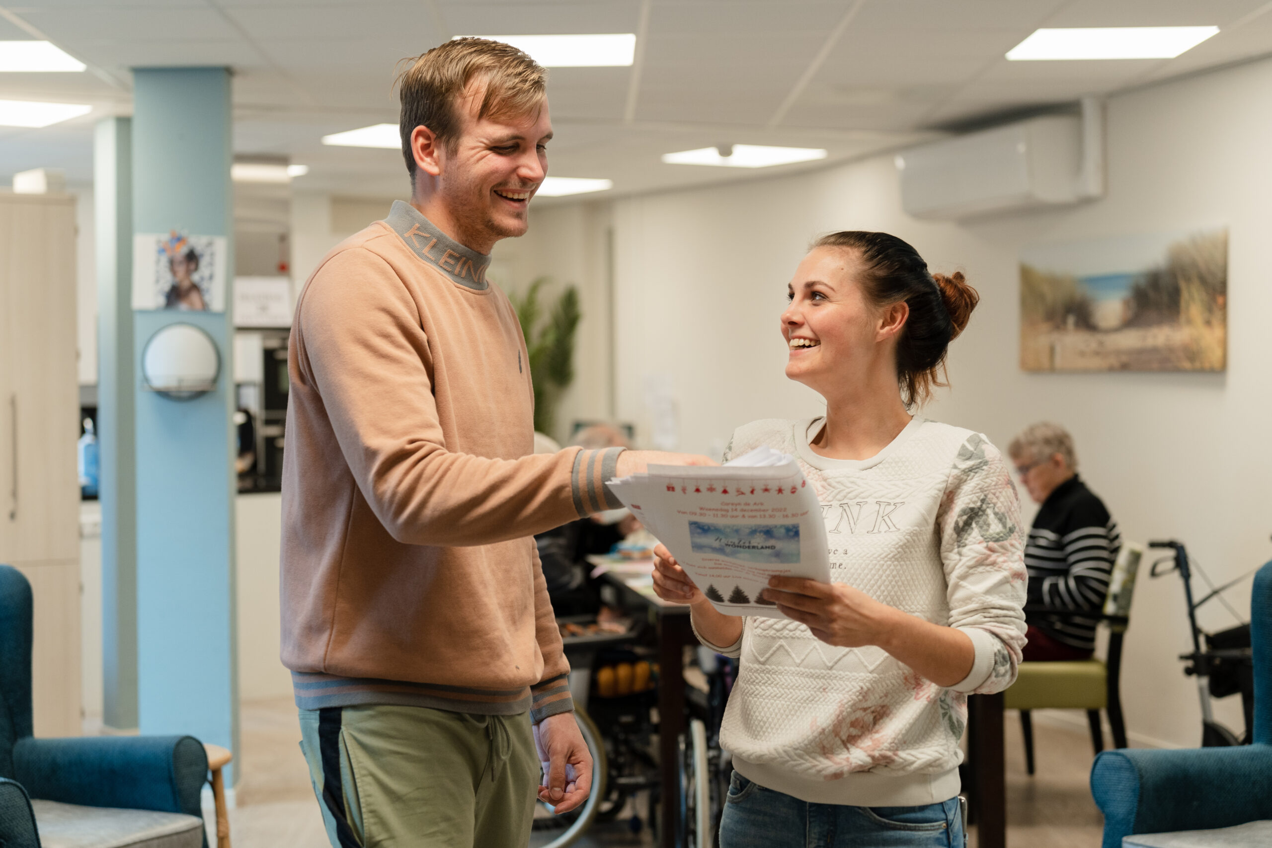 Medewerker op 1 - Careyn jaarverslag 2023